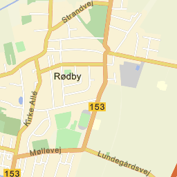 Rødby - kort på Krak